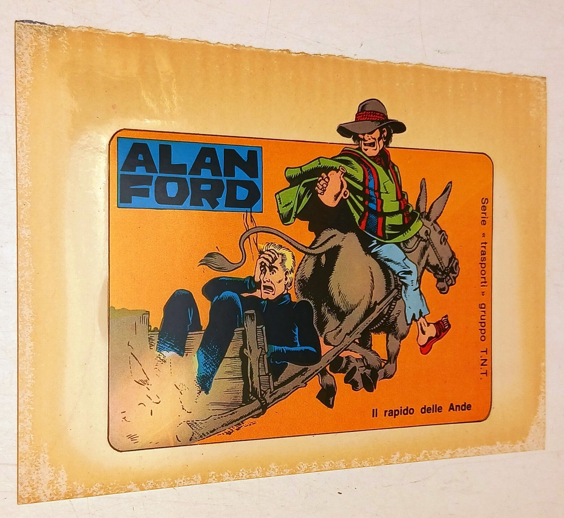 CV- Adesivo Alan Ford allegato al numero 23 - Magnus Bunker - Corno - – lettoriletto